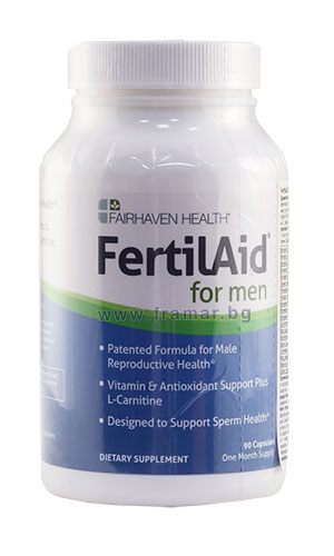 FertilAid for men 90 capsules Fairhaven Health / Фертилейд за мъже 90 ...