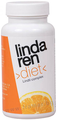 ЛИНДА РЕН ДИЕТ ЛИНДИЛ КОМПЛЕКС капсули * 60 | Apteka24.bg