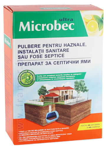 БРОС MICROBEC ПРЕПАРАТ ЗА СЕПТИЧНИ ЯМИ И ДОМАШНИ ПРЕЧИСТВАТЕЛНИ СТАНЦИИ ...