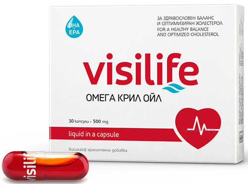 Visilife OMEGA KRILL OIL 30 capsules / Висилайф Омега Крил Ойл 30 ...