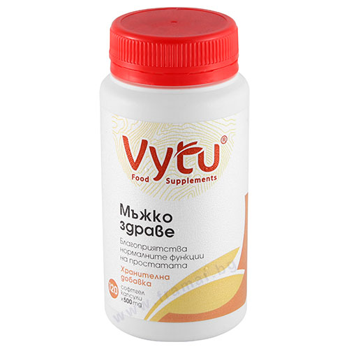 ВИТУ МЪЖКО ЗДРАВЕ капсули 500 мг * 120 | Apteka24.bg