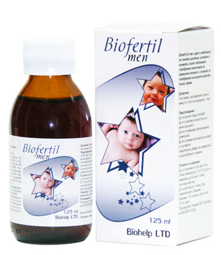 Biofertil men syrup 125 ml. / Биофертил за мъже сироп 125 мл. | Apteka24.bg