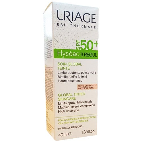 Uriage Hyseac 3 regul cream for combination skin with imperfections SPF ...