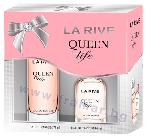 ЛА РИВ КОМПЛЕКТ QUEEN OF LIFE ПАРФЮМНА ВОДА 75 мл + ПАРФЮМНА ВОДА 30 мл | Apteka24.bg
