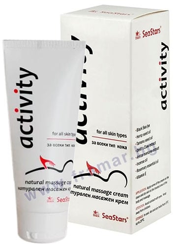 SEASTARS МАСАЖЕН КРЕМ АКТИВИТИ 75 мл | Apteka24.bg