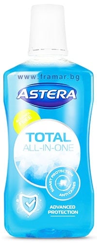 ВОДА ЗА УСТА АСТЕРА TOTAL 500 мл | Apteka24.bg