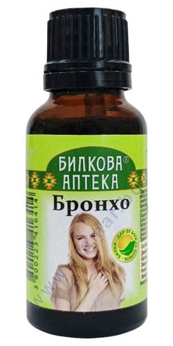 БИЛКОВА АПТЕКА ТИНКТУРА БРОНХО + ЖЕЛЯЗО 20 мл | Apteka24.bg