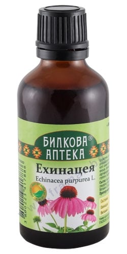 БИЛКОВА АПТЕКА ТИНКТУРА ЕХИНАЦЕЯ + ВИТАМИН C 50 мл | Apteka24.bg