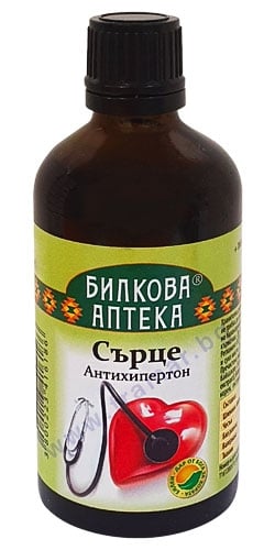 БИЛКОВА АПТЕКА ТИНКТУРА СЪРЦЕ ТИАМИН 100 мл Apteka24 Bg
