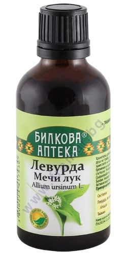 БИЛКОВА АПТЕКА ТИНКТУРА ЛЕВУРДА (МЕЧИ ЛУК) + ТИАМИН 50 мл | Apteka24.bg