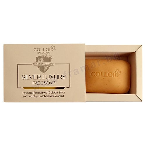 КОЛОИД ЛУКСОЗЕН САПУН ЗА ЛИЦЕ С КОЛОИДНО СРЕБРО 80 г | Apteka24.bg