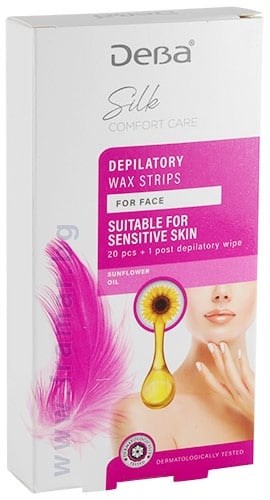 ДЕВА ЛЕНТИ ЗА ДЕПИЛАЦИЯ НА ЛИЦЕ СЪС СЛЪНЧОГЛЕДОВО МАСЛО * 20 | Apteka24.bg