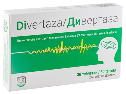 ДИВЕРТАЗА таблетки * 30 | Apteka24.bg