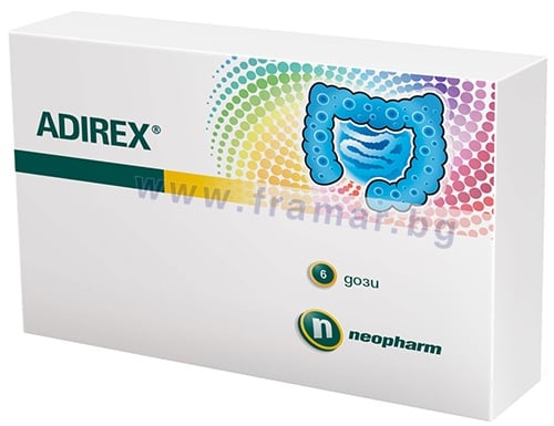 АДИРЕКС дози капсули * 6 + таблетки * 6 | Apteka24.bg
