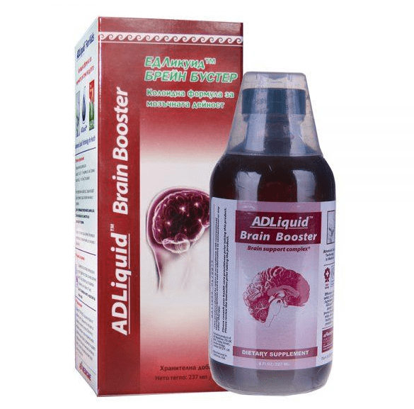 Brain Booster liquid 237 ml / Брейн Бустер сироп 250 мл. | Apteka24.bg