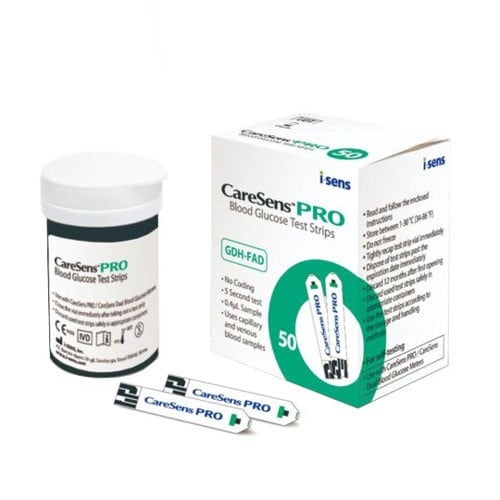 CareSens PRO Blood Glucose Test Strips 50 pcs. / Тест ленти за ...