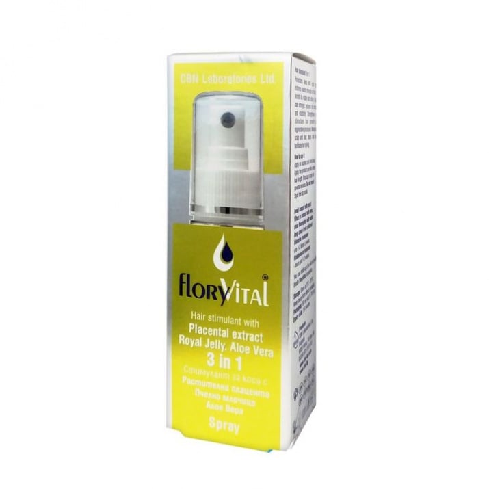 ФЛОРИВИТАЛ СПРЕЙ ЗА КОСА С ПЛАЦЕНТА, ПЧЕЛНО МЛЕЧИЦЕ И АЛОЕ ВЕРА 50 мл ...
