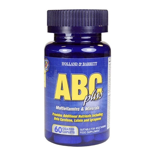 ABC Plus Multivitamins & Minerals 60 caplets Holland & Barrett / ABC ...