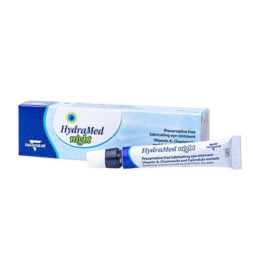 Hydramed Night eye ointment 5 g. / Хидрамед Нощ унгвент офталмичен 5 гр ...