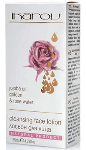 Ikarov Cleansing face lotion jojoba oil golden and rose water 125 ml ... Ikarov Cleansing face lotion jojoba oil golden and rose water 125 ml ...