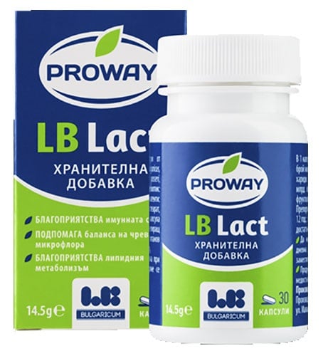 LB Lact 30 capsules / Елби Лакт 30 капсули | Apteka24.bg