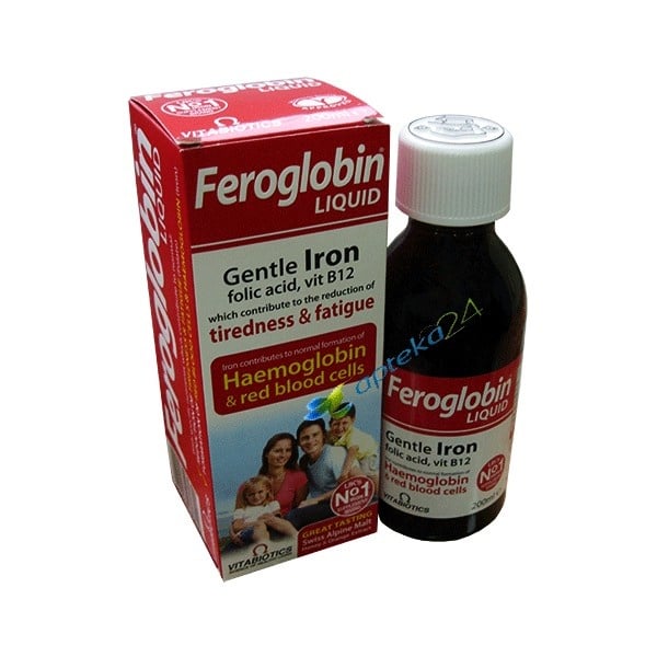 Feroglobin B12 syrup 200 ml Vitabiotics / Фероглобин В12 сироп 200 мл ...